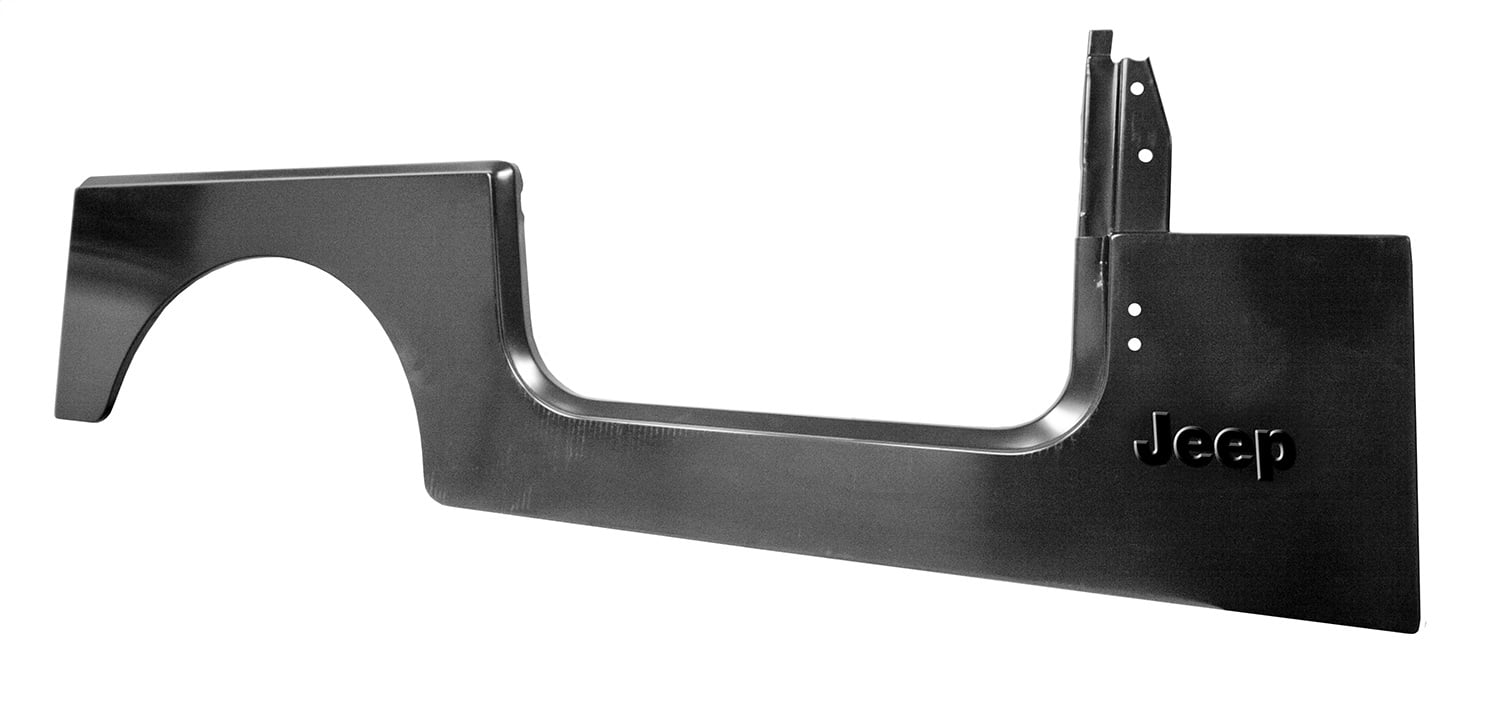 Omix-Ada Side Panel, Jeep Logo, Right Fit 76-86 Jeep CJ7/87-95 Wrangler ...