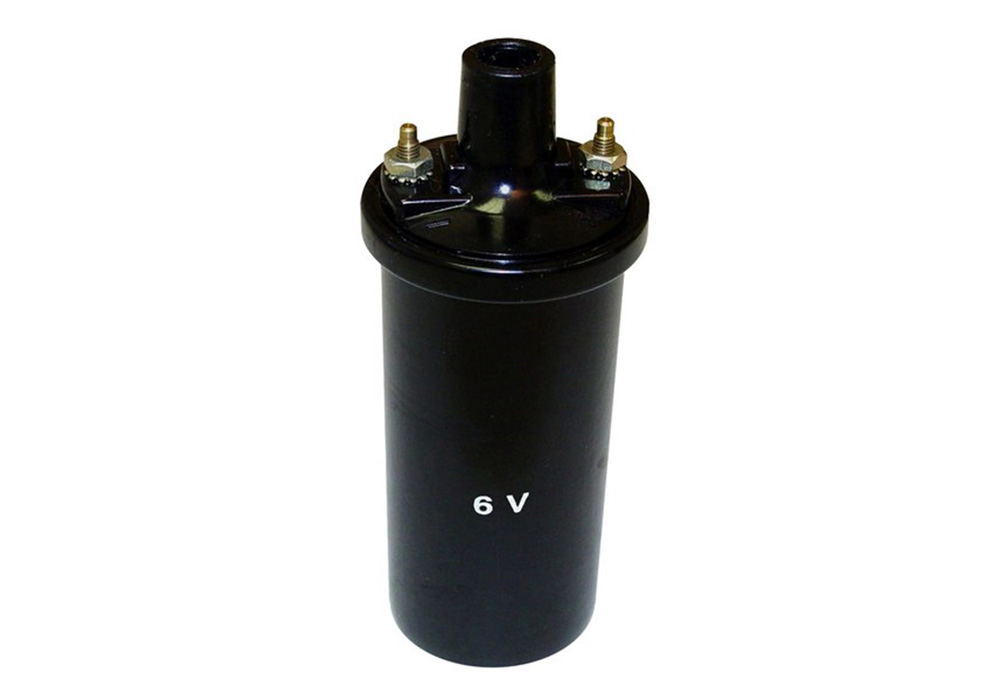 Omix-Ada by RealTruck | 17247.01 | Ignition Coil, 6 Volt | OE Reference ...