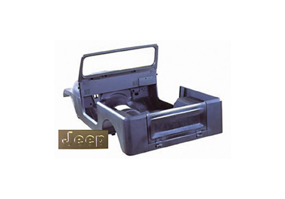 Omix DMC-5464362 Body Tub, Reproduction, Steel, Jeep Script; 76-86 Jeep ...