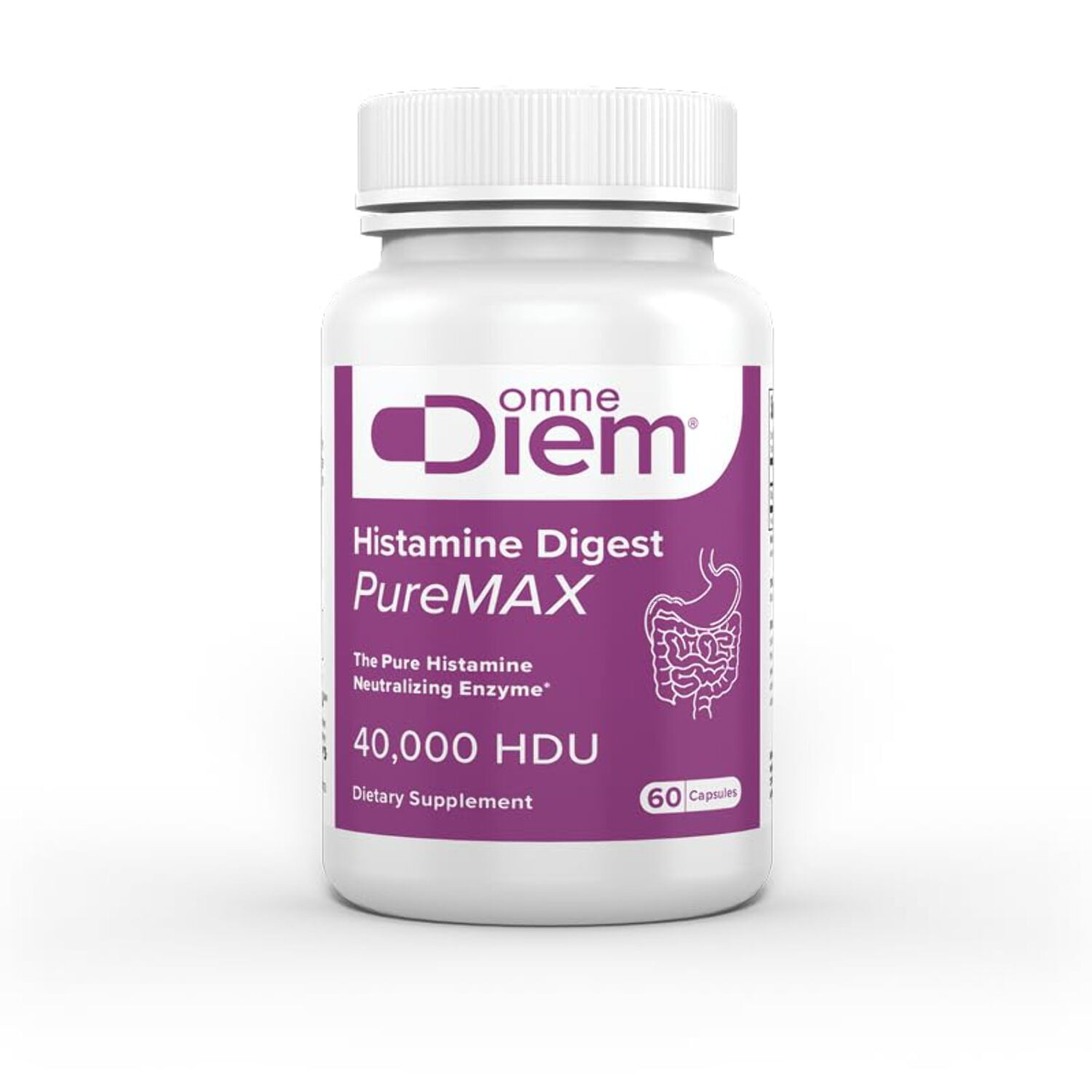 Omne Diem Histamine Digest PureMAX with DAO 30 Capsules - Diamine ...