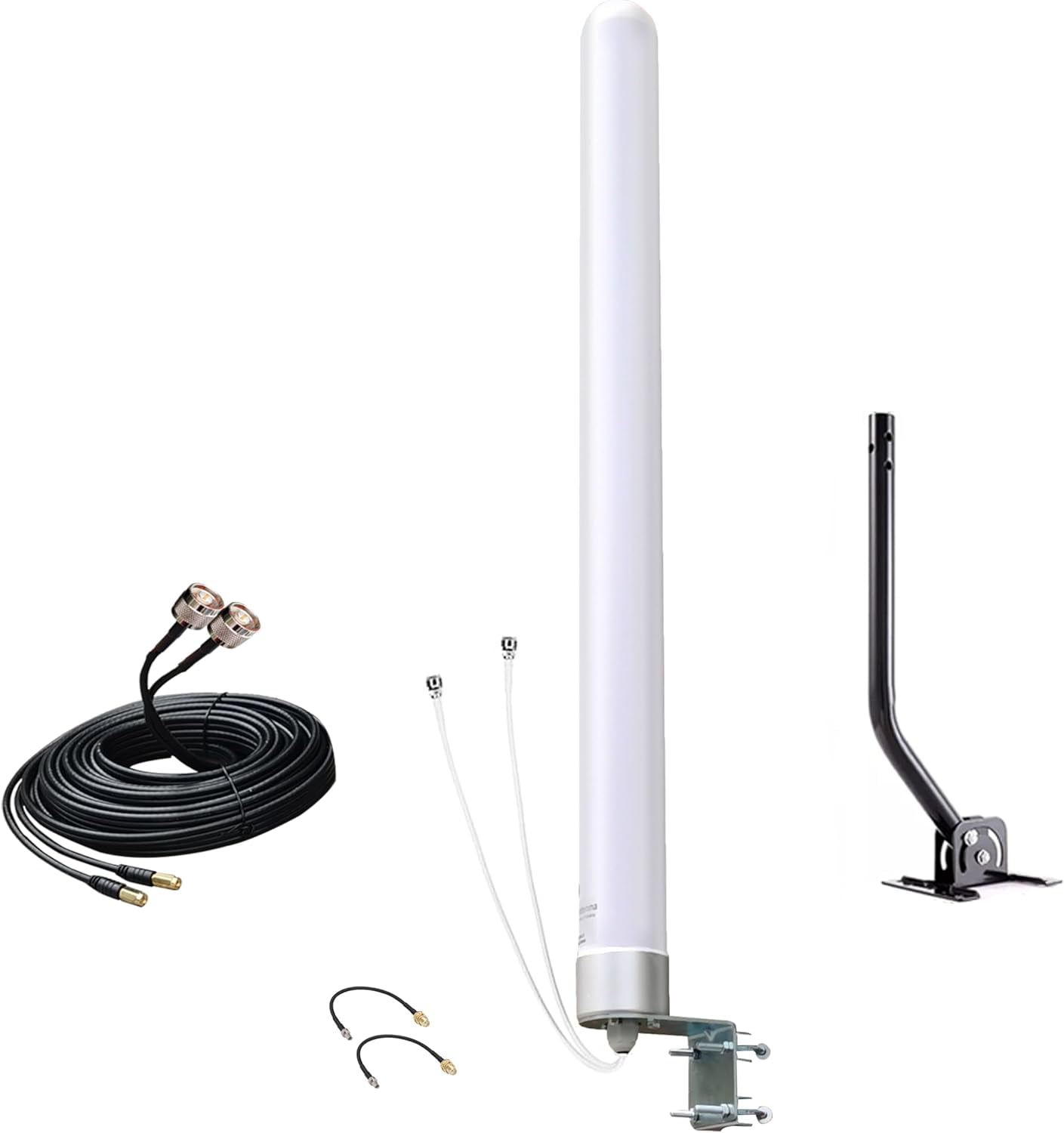 Omni Directional 4G LTE Router Antenna for T Mobile Home Internet Hotspot, Outdoor MIMO Cellular ...