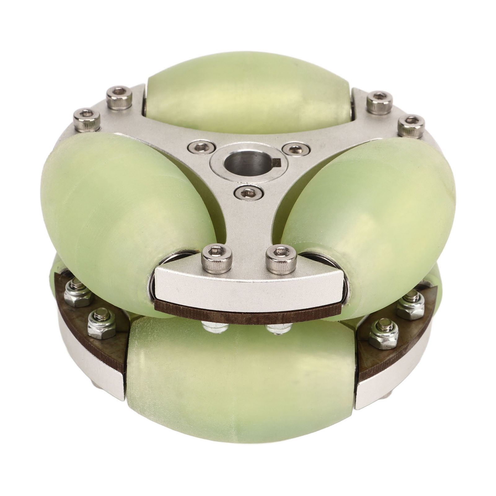 Omni Directional Wheel 100mm 80KG Load Double Row High Hardness Omni ...