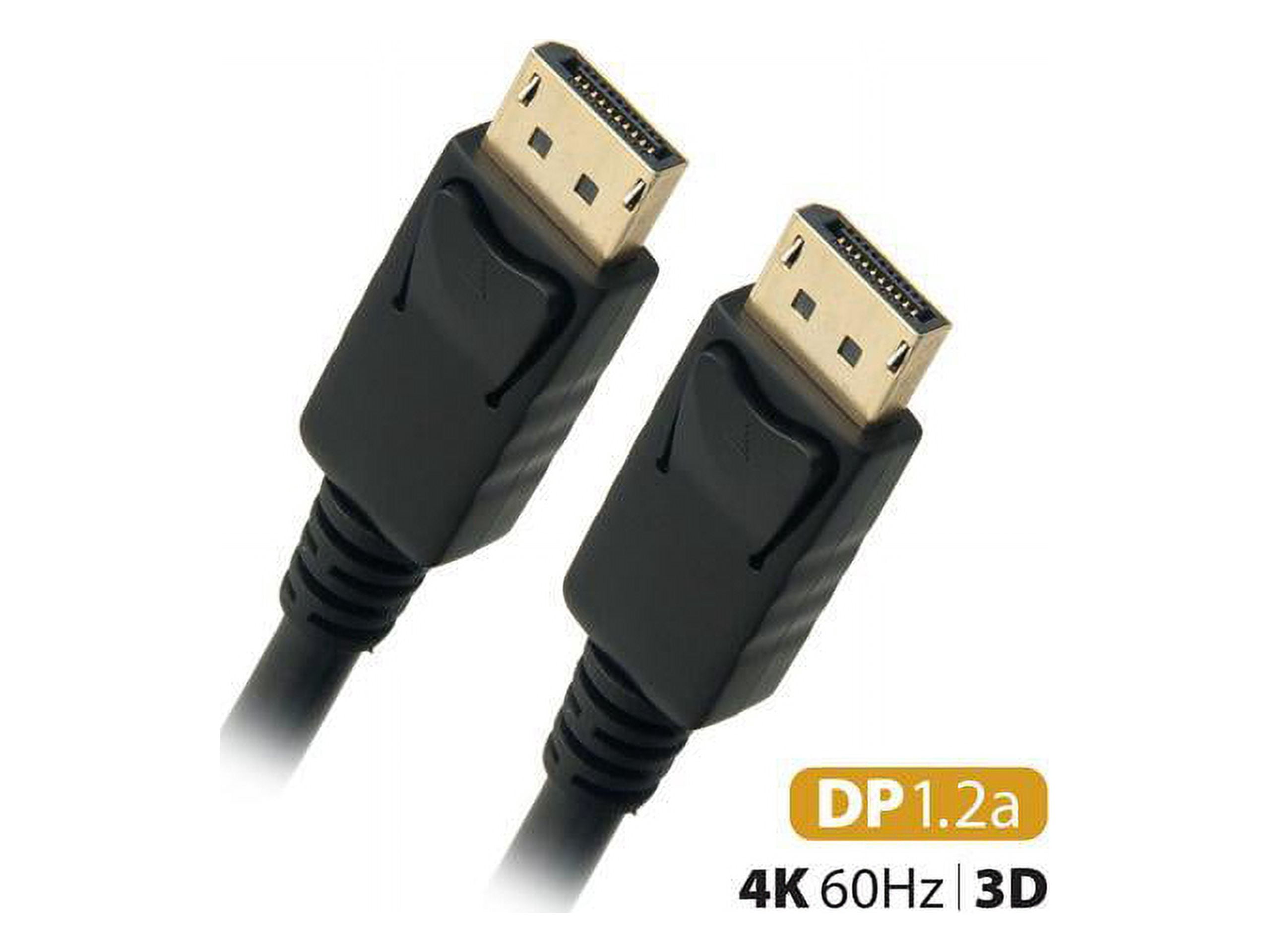 Omni Gear DIS-10 10 ft. DisplayPort 1.2 [4K@60Hz] to DisplayPort Cable ...