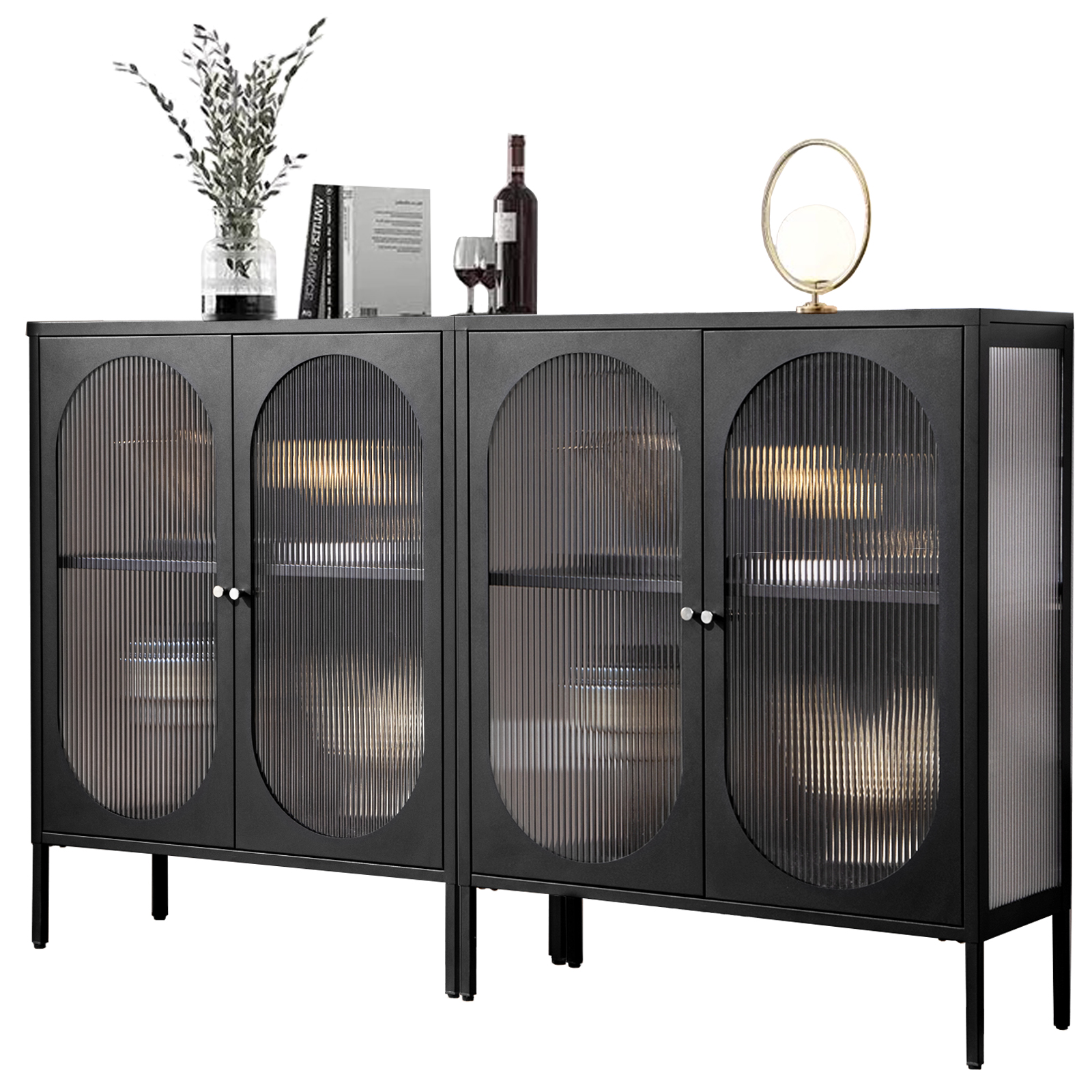 NAIYUFA 70 inch Tall Corner Cabinet with Door,Free Standing Corner ...