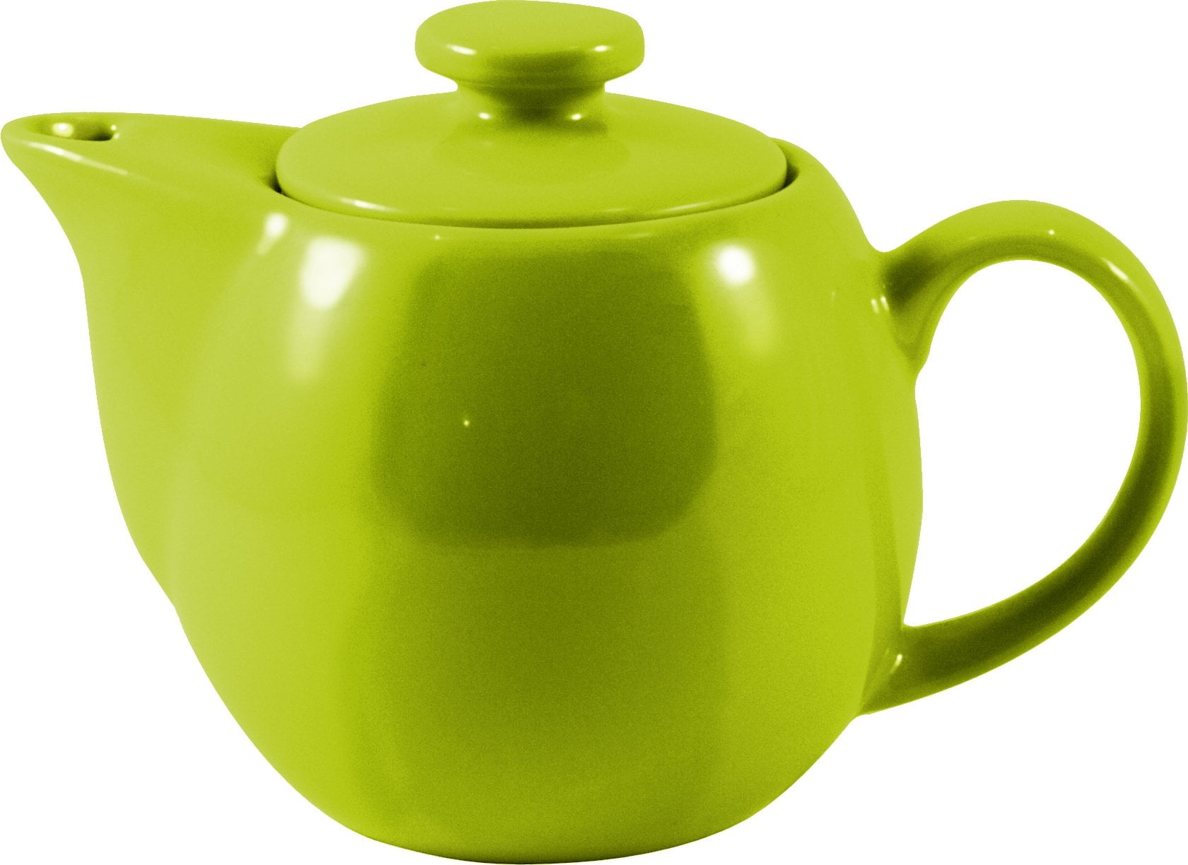 OmniWare Teaz Citron Stoneware 14 Ounce Teapot with Stainless Steel ...
