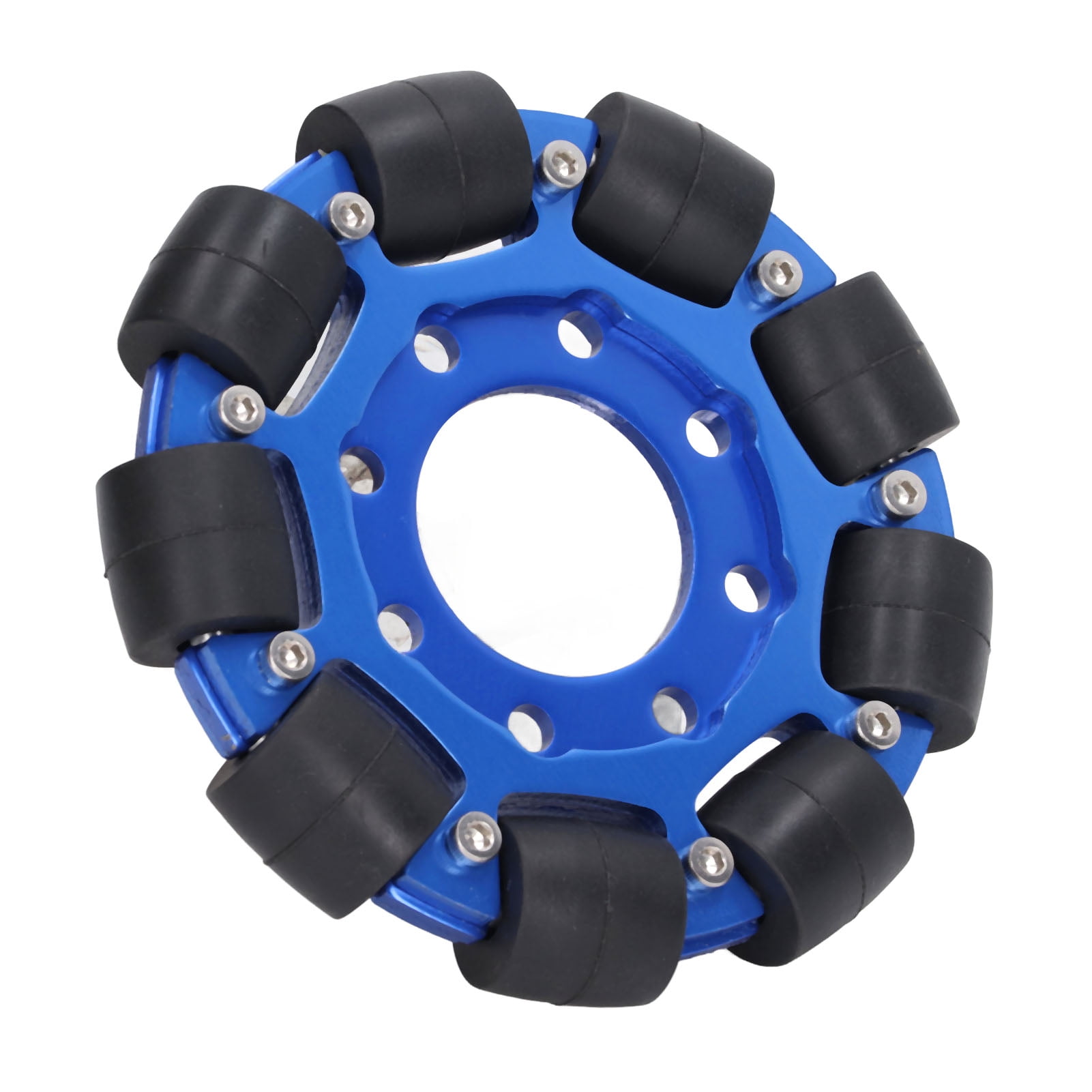Omni Wheel, Silicone Tire Omnidirectional Wheels Heavy Duty Stable ...