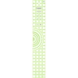 OmniAngle 4" x 24" Non-Slip Protractor Ruler, Quilter's Ruler by ...