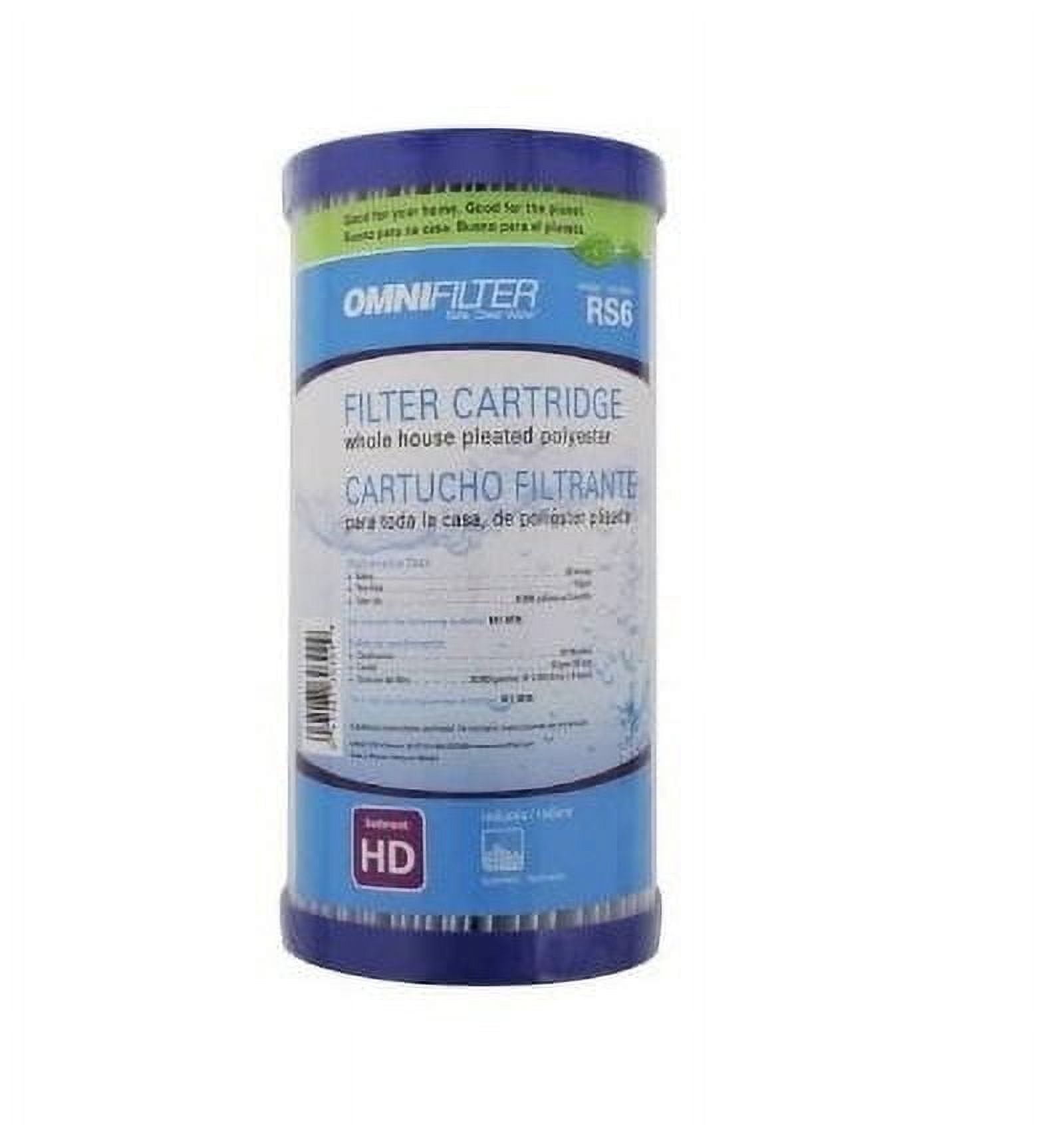 OmniFilter RS6 Pleated Whole House Water Filter - Walmart.com