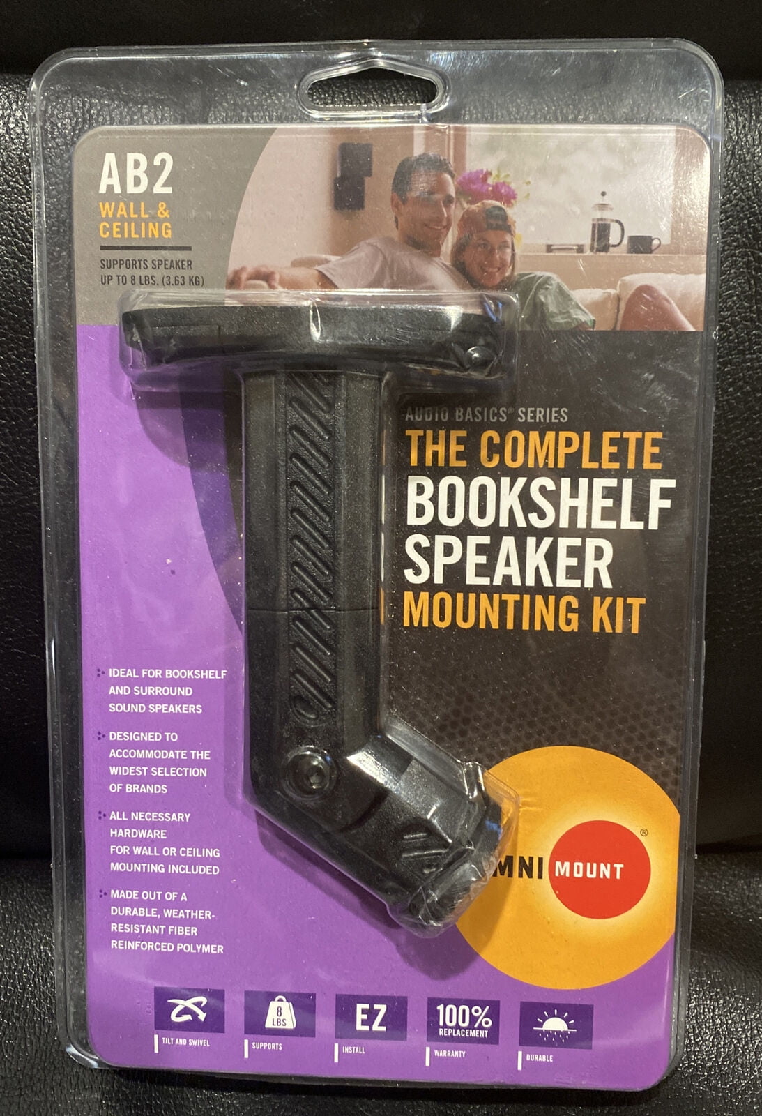 OmniMount Audio Basics AB2 Ceiling/Wall - Mounting kit - for speaker(s ...