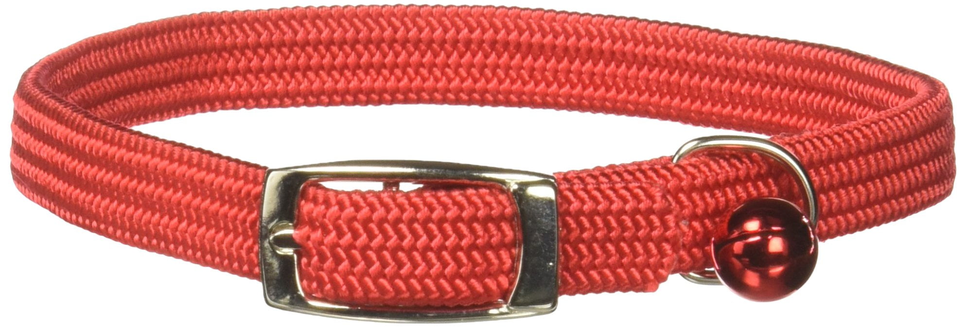 OmniPet Kool Kat Elastic Cat Safety Collar with Bell, Red, 12 ...