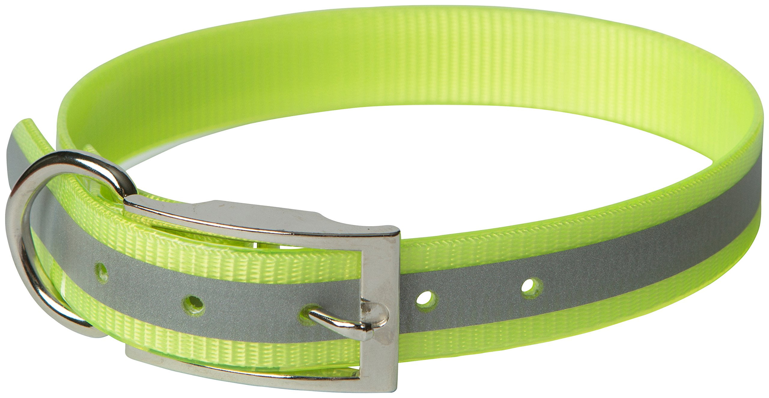 OmniPet Sunglo Reflective Regular Dog Collar, 1 x 25, Yellow - Walmart.com