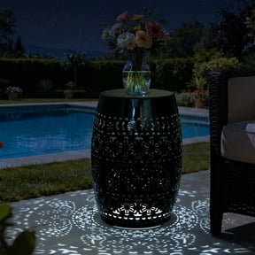 Metal Drum Coffee Table