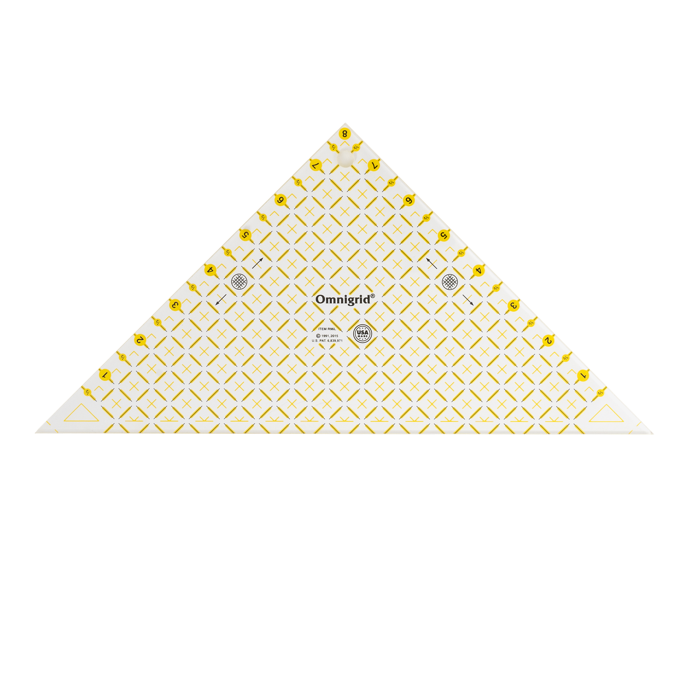 Quilt In A Day Triangle In A Square Ruler Set-2/Pkg - Walmart.com