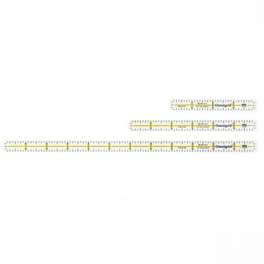 Omnigrid 4" x 8" Ruler with Grid, Rectangle Quilter's Ruler - Walmart.com