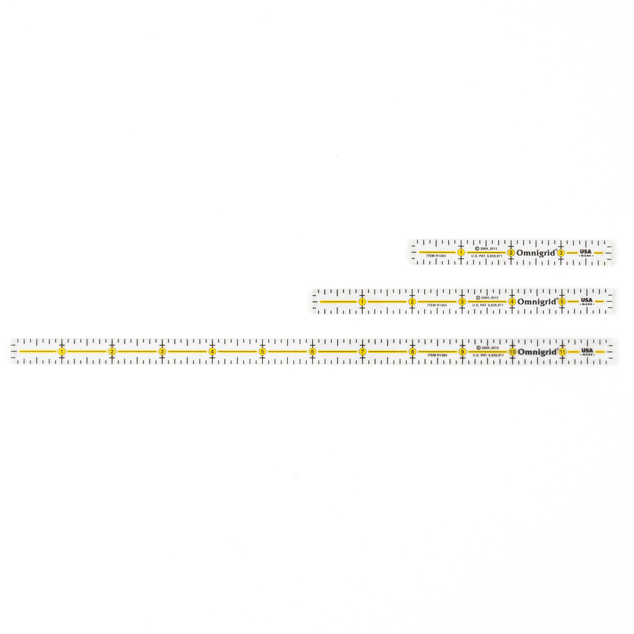 June Tailor Fringe Cut Slotted Ruler -6"X12" - Walmart.com