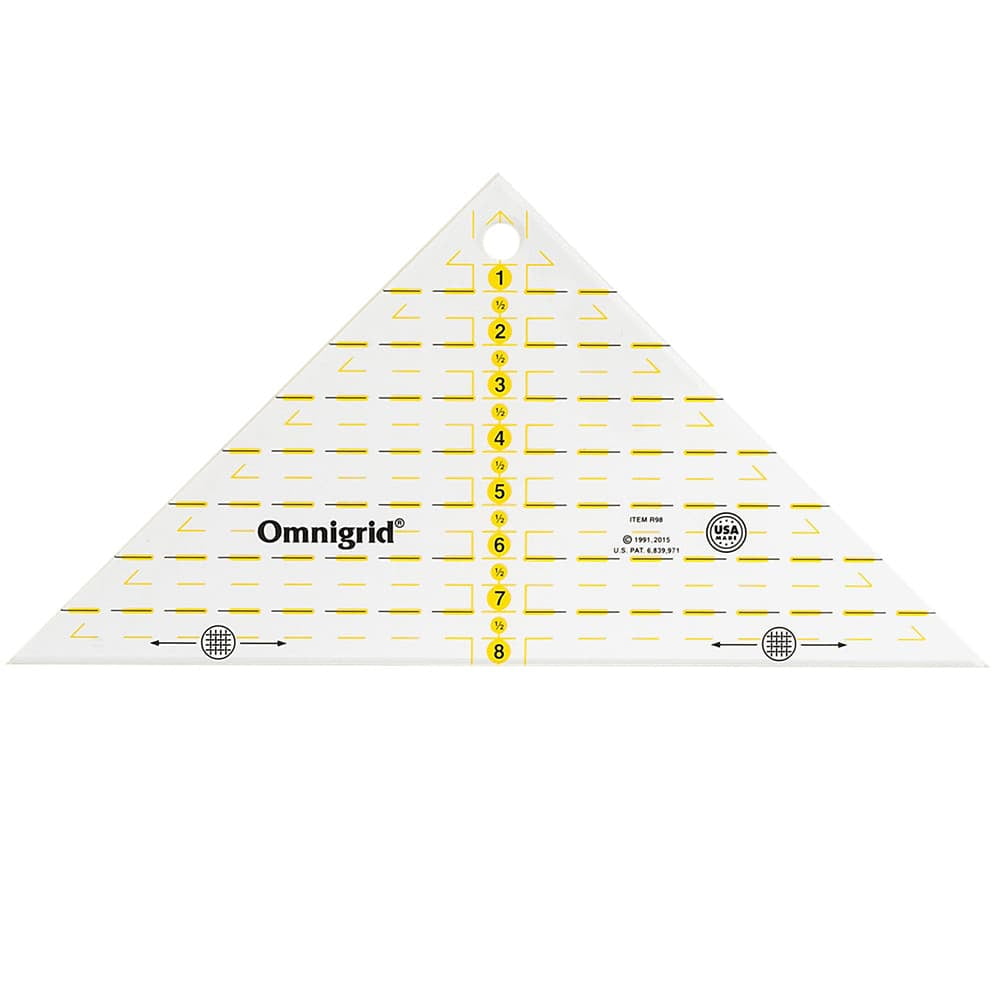 Omnigrid Triangle Ruler 8in - Walmart.com