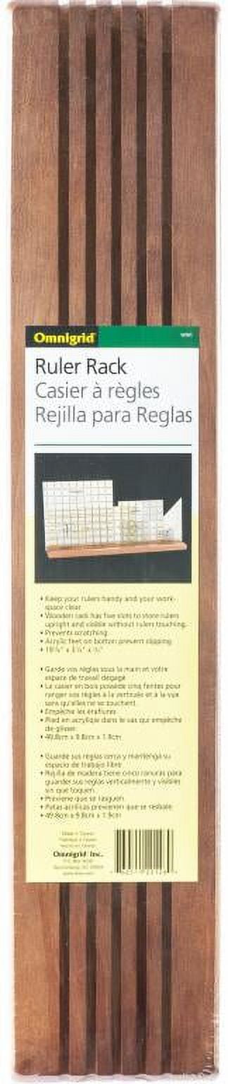 Omnigrid Wooden Ruler Rack - Walmart.com