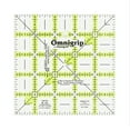 Omnigrid Omnigrip 5" x 5" Non-Slip Square Quilting Ruler, Acrylic, for ...