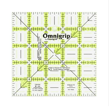 OmniEdge 3" x 18" Ruler, Rectangle Quilter's Ruler by Omnigrid ...