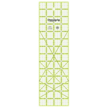 OmniEdge 3" x 18" Ruler, Rectangle Quilter's Ruler by Omnigrid ...