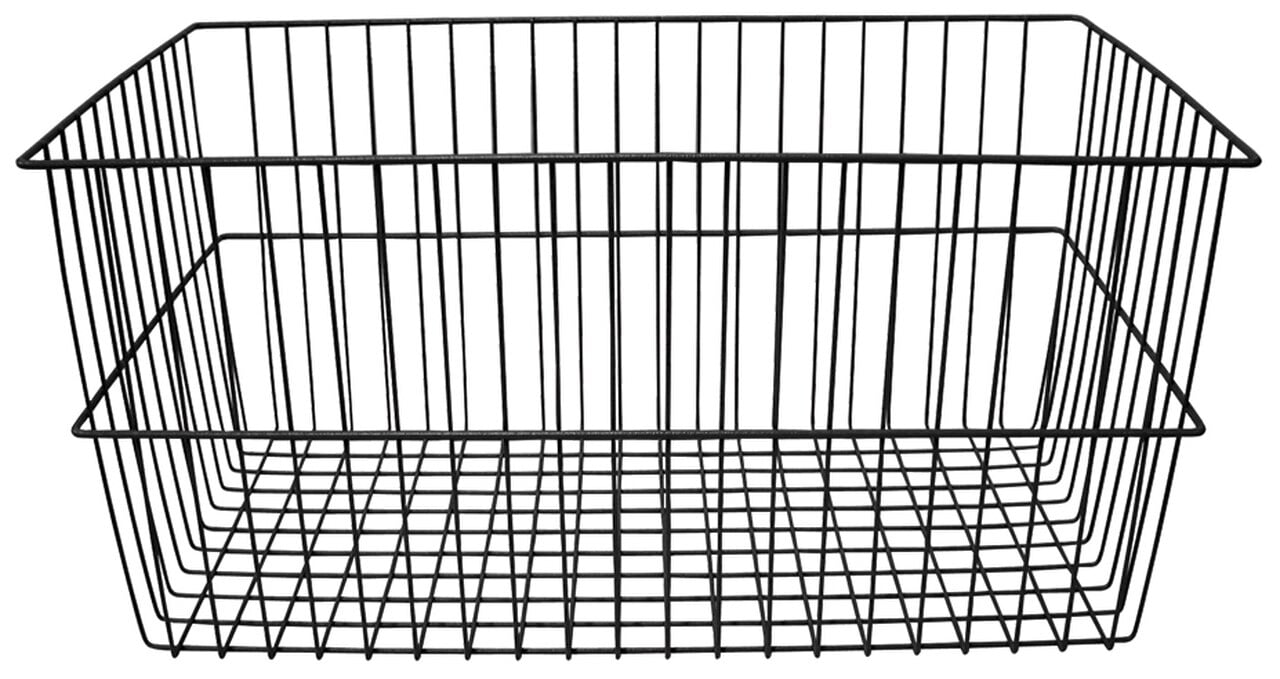 Omnimed American Made Wired Steel Utility Basket 12" Deep - Walmart.com
