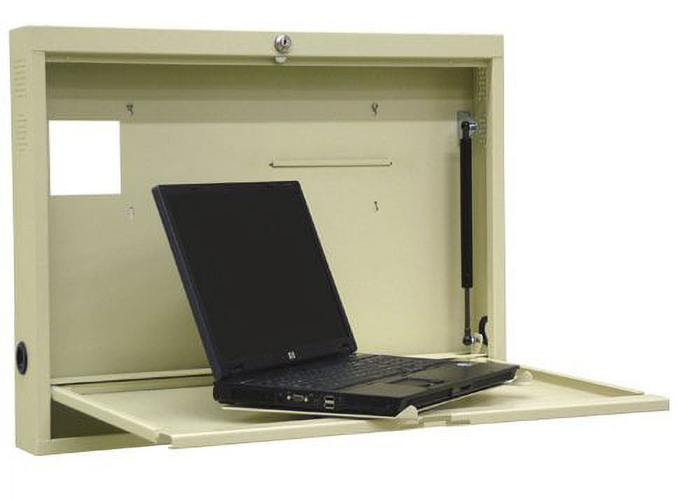 Omnimed Turntable Laptop Wall Desk/Workstation/Computer Stand, Light ...