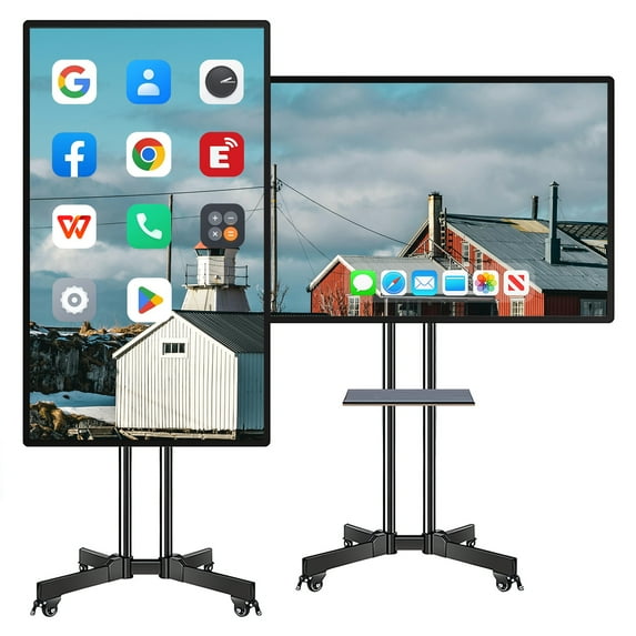 OmninexHub 4K Smart Board 49 Inch Touch Screen All-in-One, Interactive Whiteboard with Dual ...