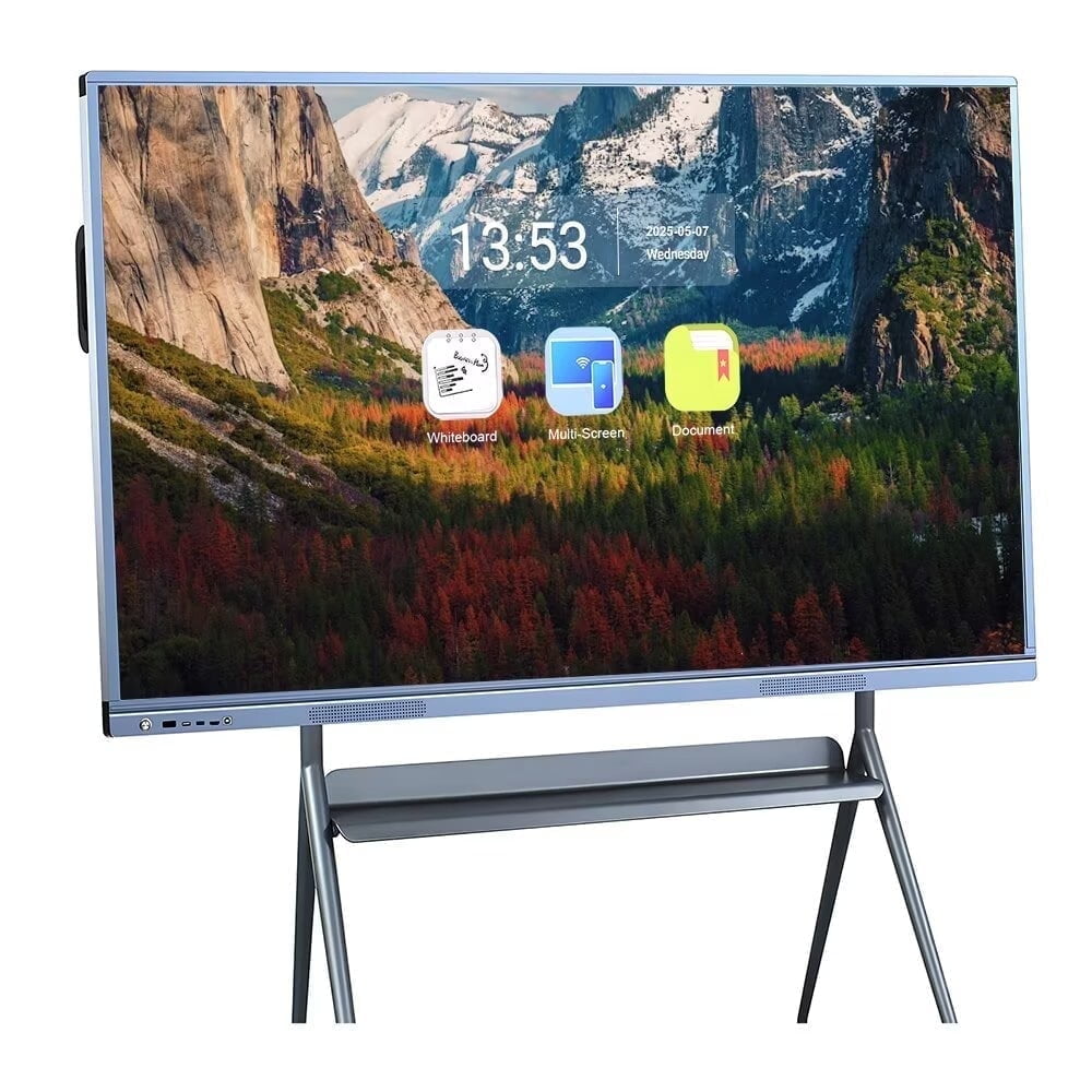 OmninexHub 4K Smart Board 55 Inch Touch Screen All-in-One, Interactive Whiteboard with Dual ...