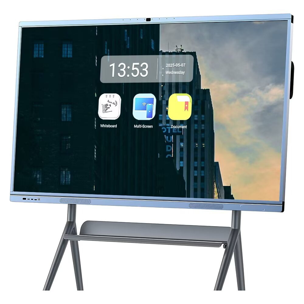 OmninexHub 4K Smart Board 65 Inch Interactive Whiteboard, All-in-One Touch Screen Computer with ...