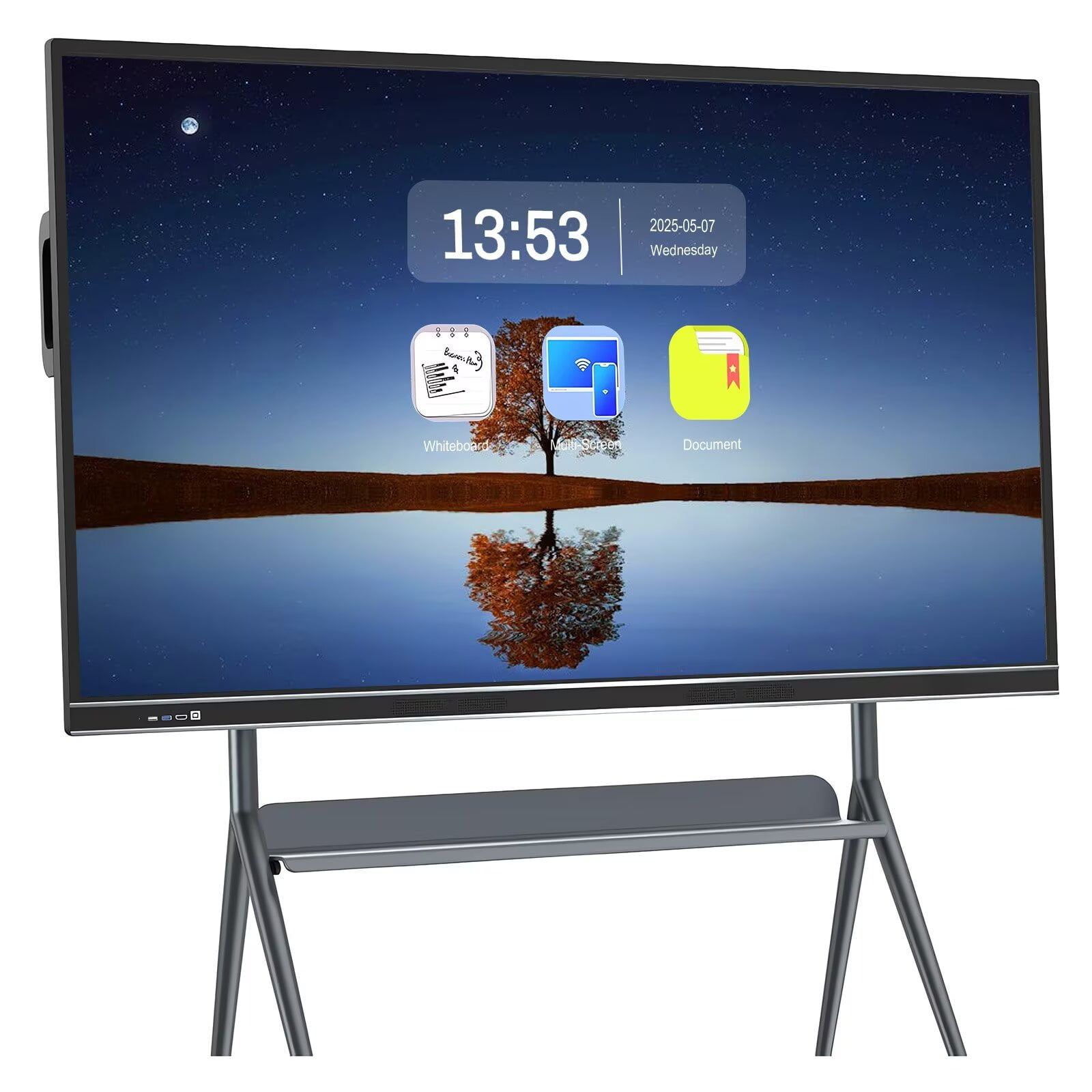 OmninexHub 4K Smart Board 86 Inch All-in-One Touch, Interactive ...
