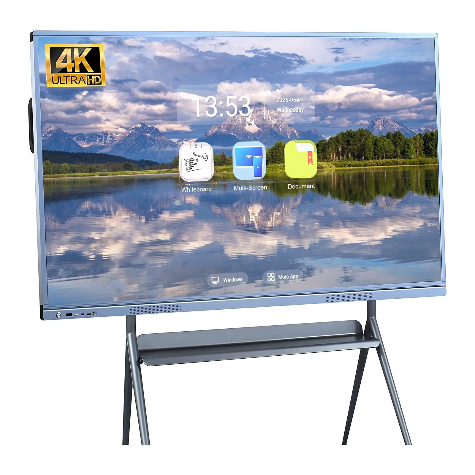 OmninexHub 55 Inch Smart Board Interactive Whiteboard for Office, Digital Interactive White ...