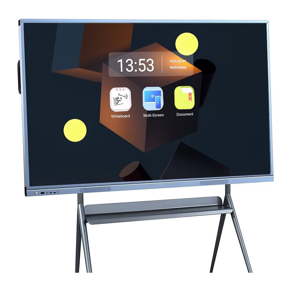 OmninexHub 55 Inch Smart Board, Touch Screen Digital Electronic Calendar All-In-One Smartboard ...