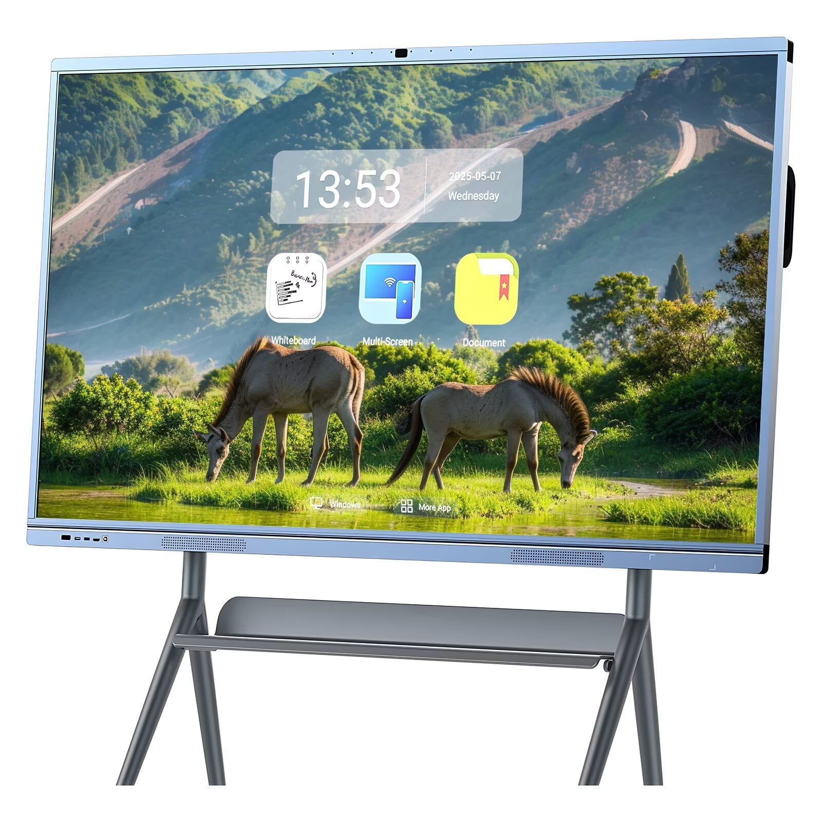 OmninexHub 65 Inch 4K Uhd Interactive Whiteboard, Smart Board, All In ...