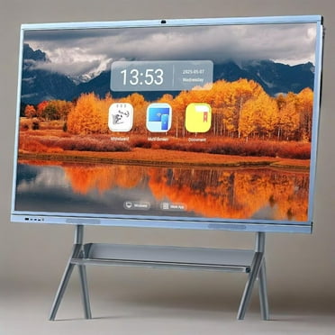 JYXOIHUB 4K Smart Board 55 Inch Touch Screen Computer, Boost Productivity! All-in-One ...
