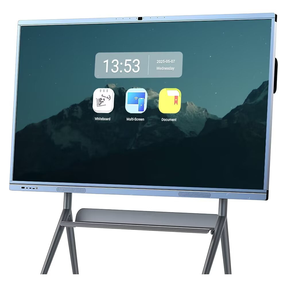 OmninexHub All-in-One 65" Smart Board, Touch Screen Digital Electronic Calendar Smartboard 4K ...