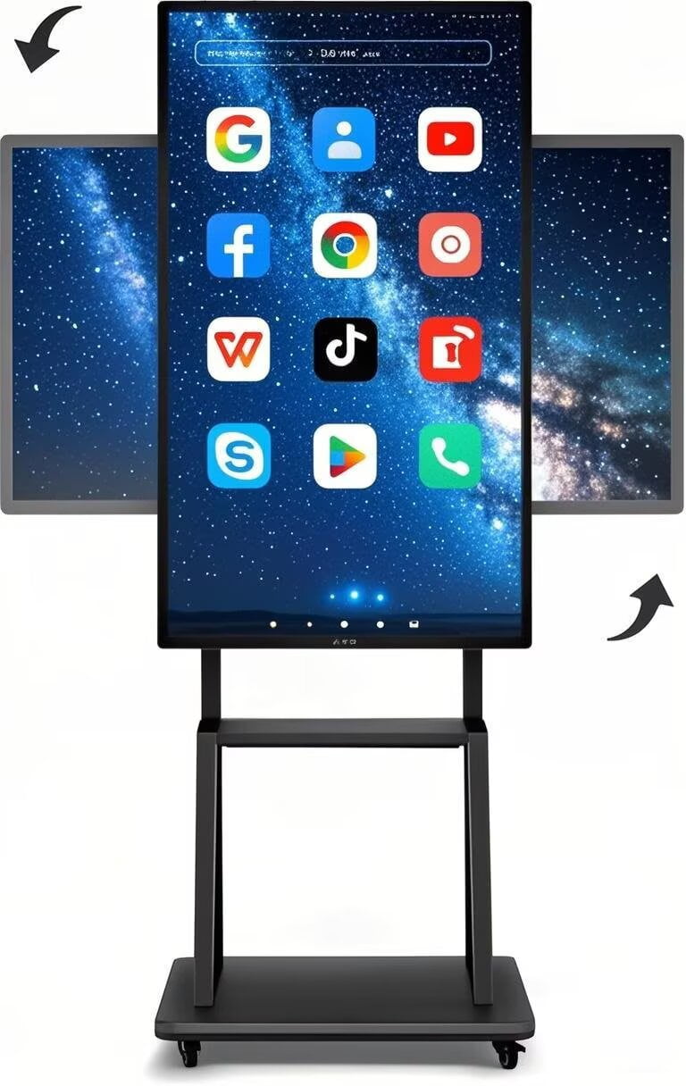 OmninexHub Digital Electronic Calendar, 49 Inch 4K Monitor Interactive Whiteboard And Smart ...