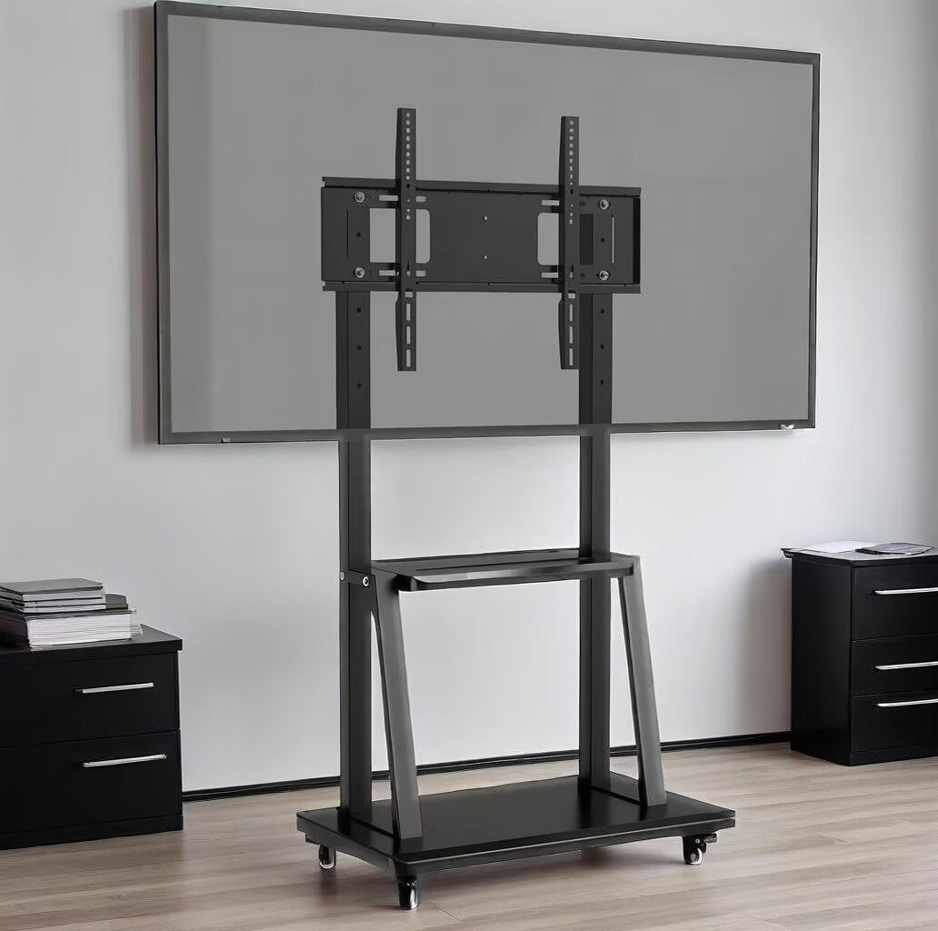 OmninexHub Electronics Stands Heavy-Duty TV Stand On Casters 32-70 ...