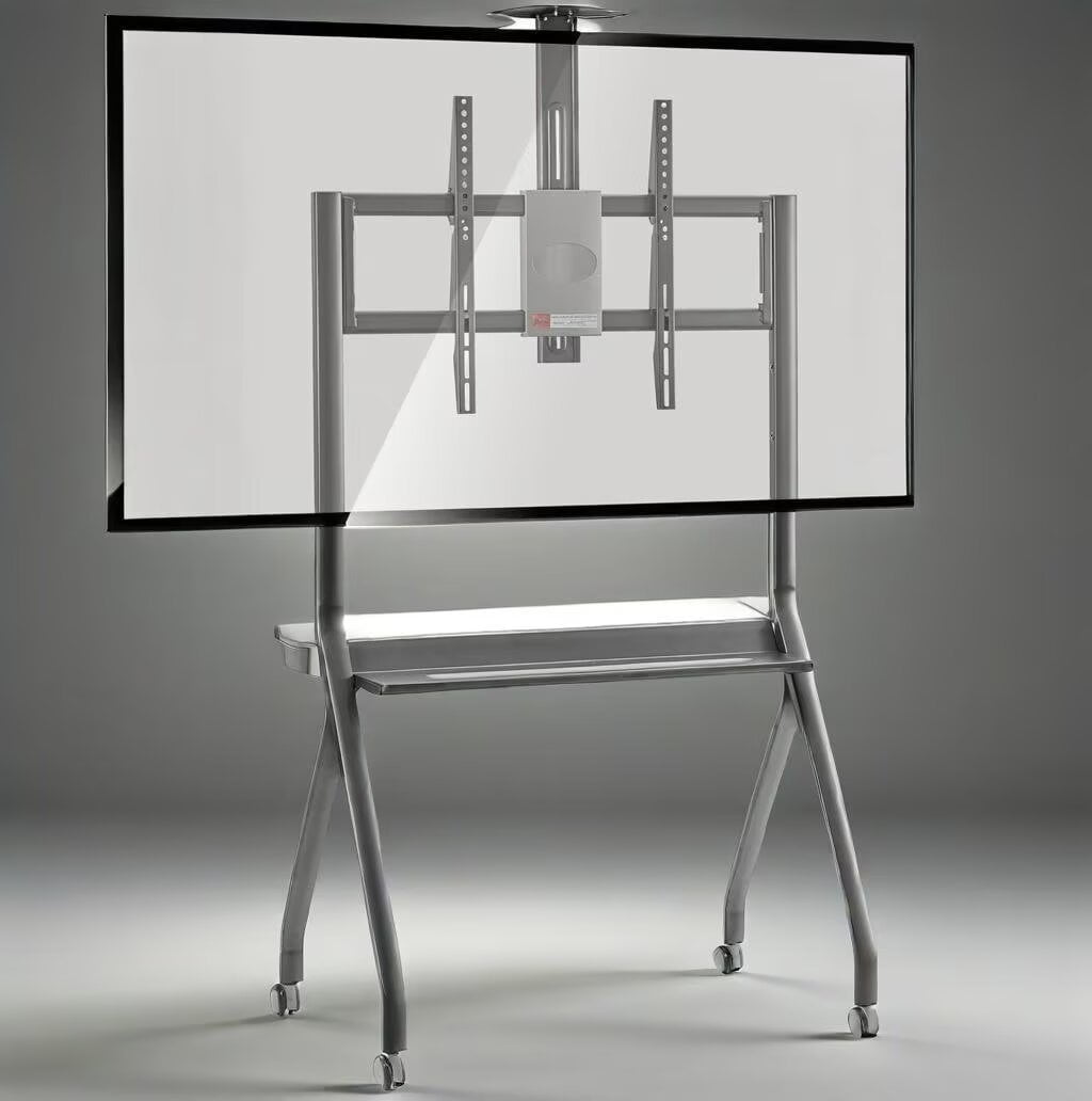 OmninexHub Electronics Stands Universal Rolling TV Stand Fits for 42-75 ...