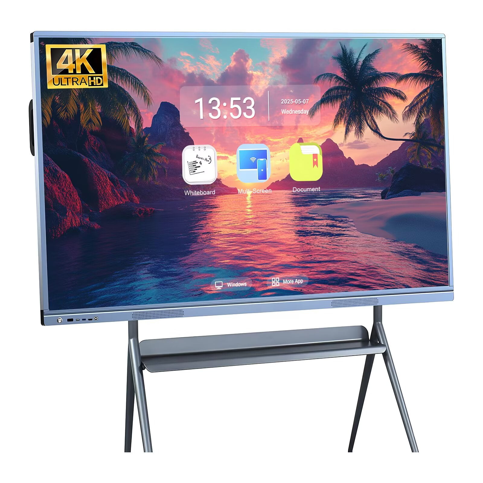 OmninexHub Meeting Board, 55 Inch Touch Screen All-In-One Computer 4K ...