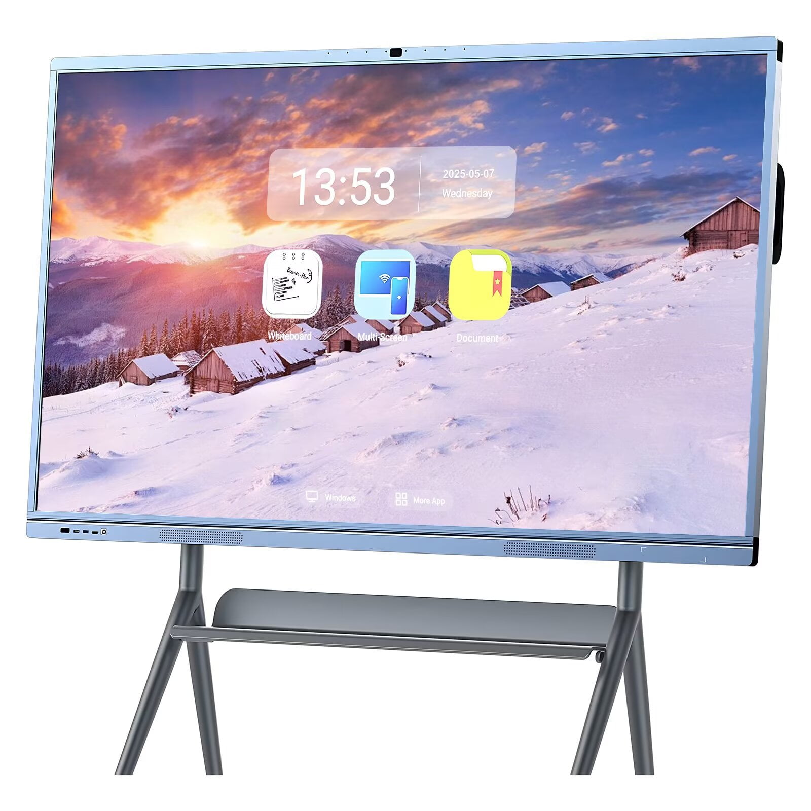 OmninexHub Meeting Smart Board, 4K Monitor Touch Screen All-In-One Computer, 65 Inch Wireless ...