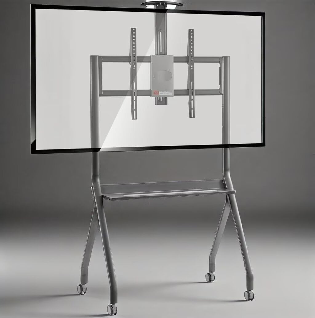 OmninexHub Mobile TV Stand TV Cart with Wheels for 42-75"LCD LED OLED ...