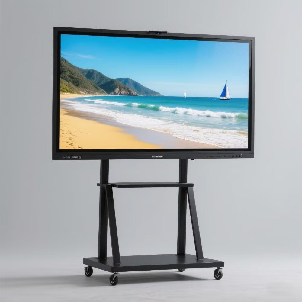 OmninexHub Rolling TV Stand, Height Adjustable TV Cart for 32-70 Inch ...