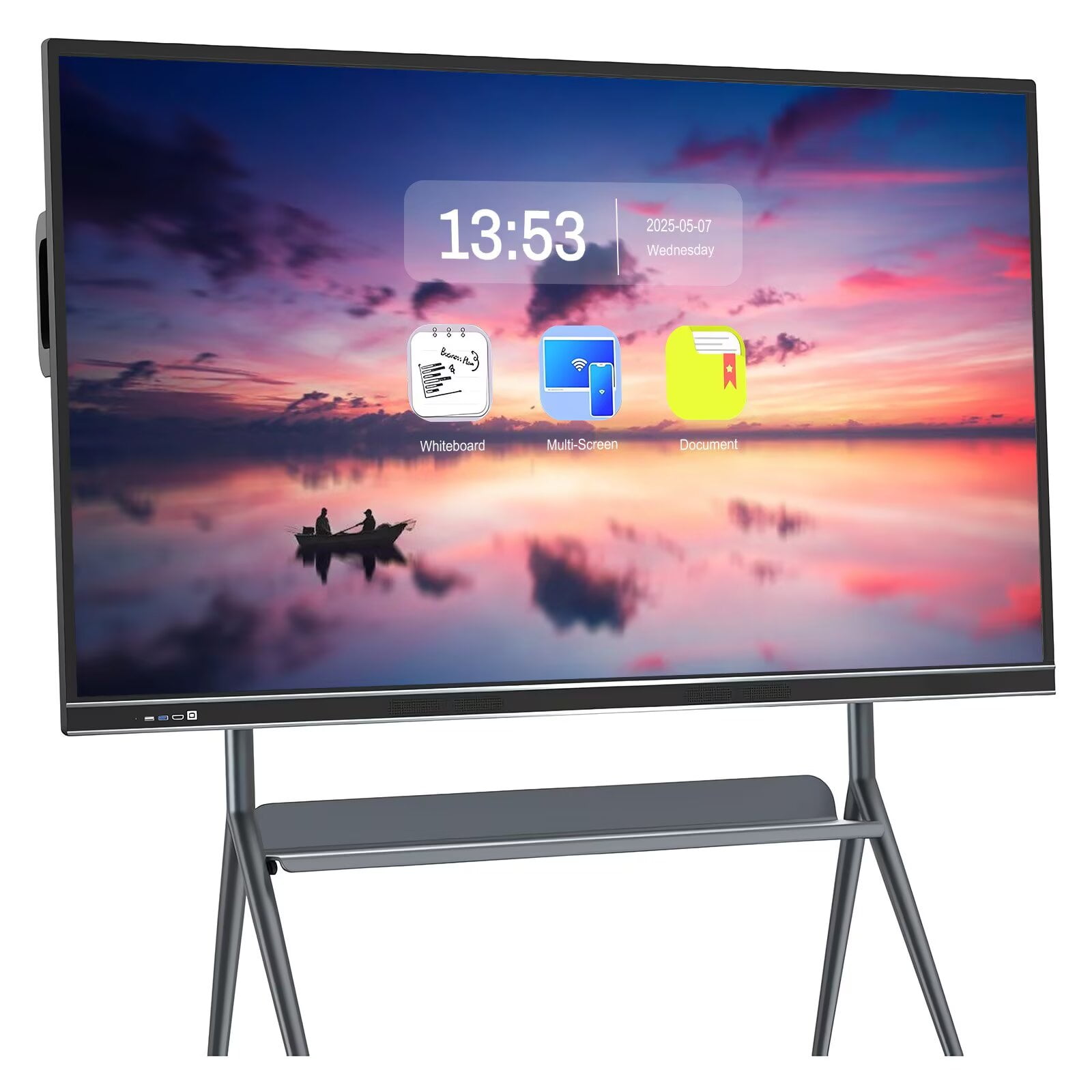 OmninexHub Save Big! Smart Board 86 Inch Touch Screen Computer All-in-One Interactive Whiteboard ...