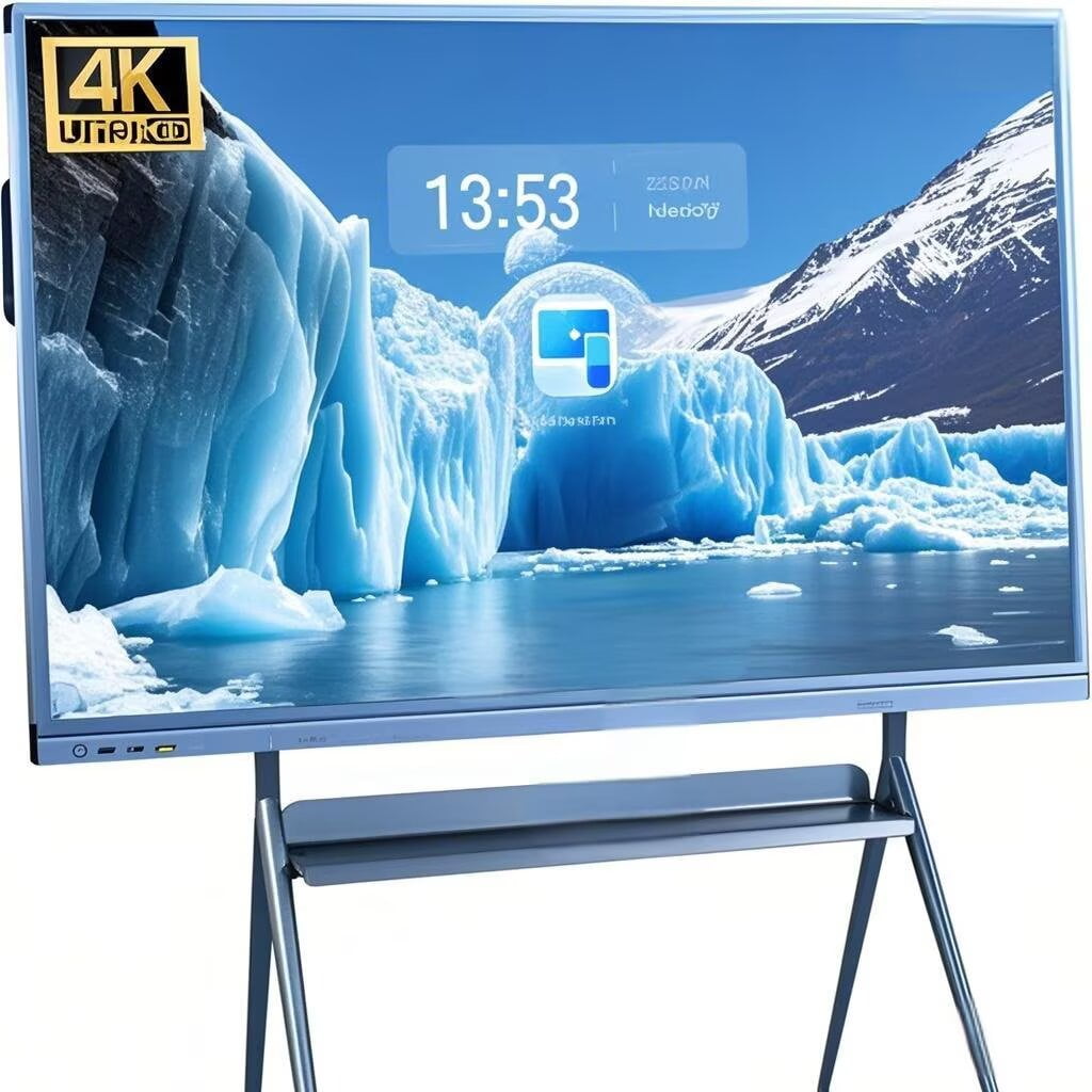 OmninexHub Smart Board, 4K Uhd 55''Interactive Whiteboard, All In One Smartboard for Office ...