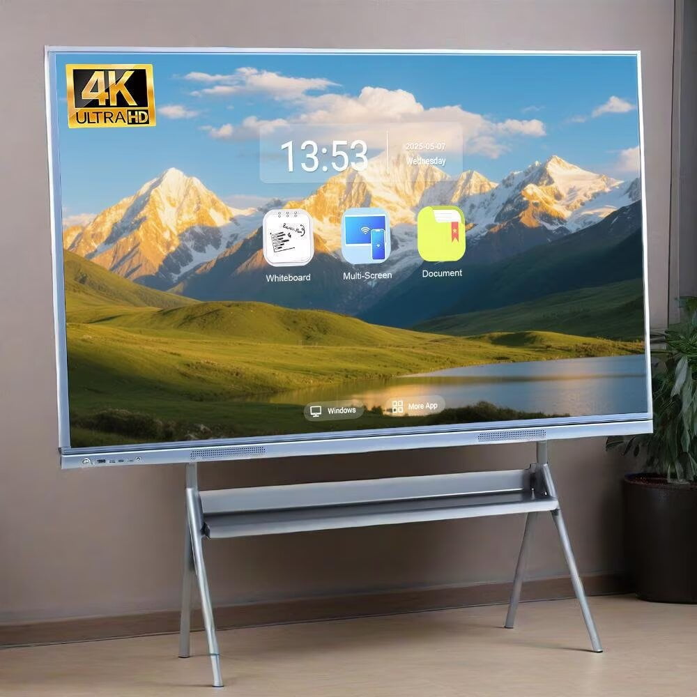 OmninexHub Smart Board, 55 Inch Electronic Whiteboard, Screen Mirroring ...
