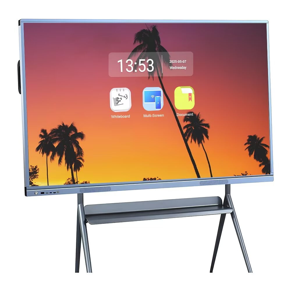 OmninexHub Smart Board 55 Inch Interactive Whiteboard, All-in-One Touch Screen Computer with ...