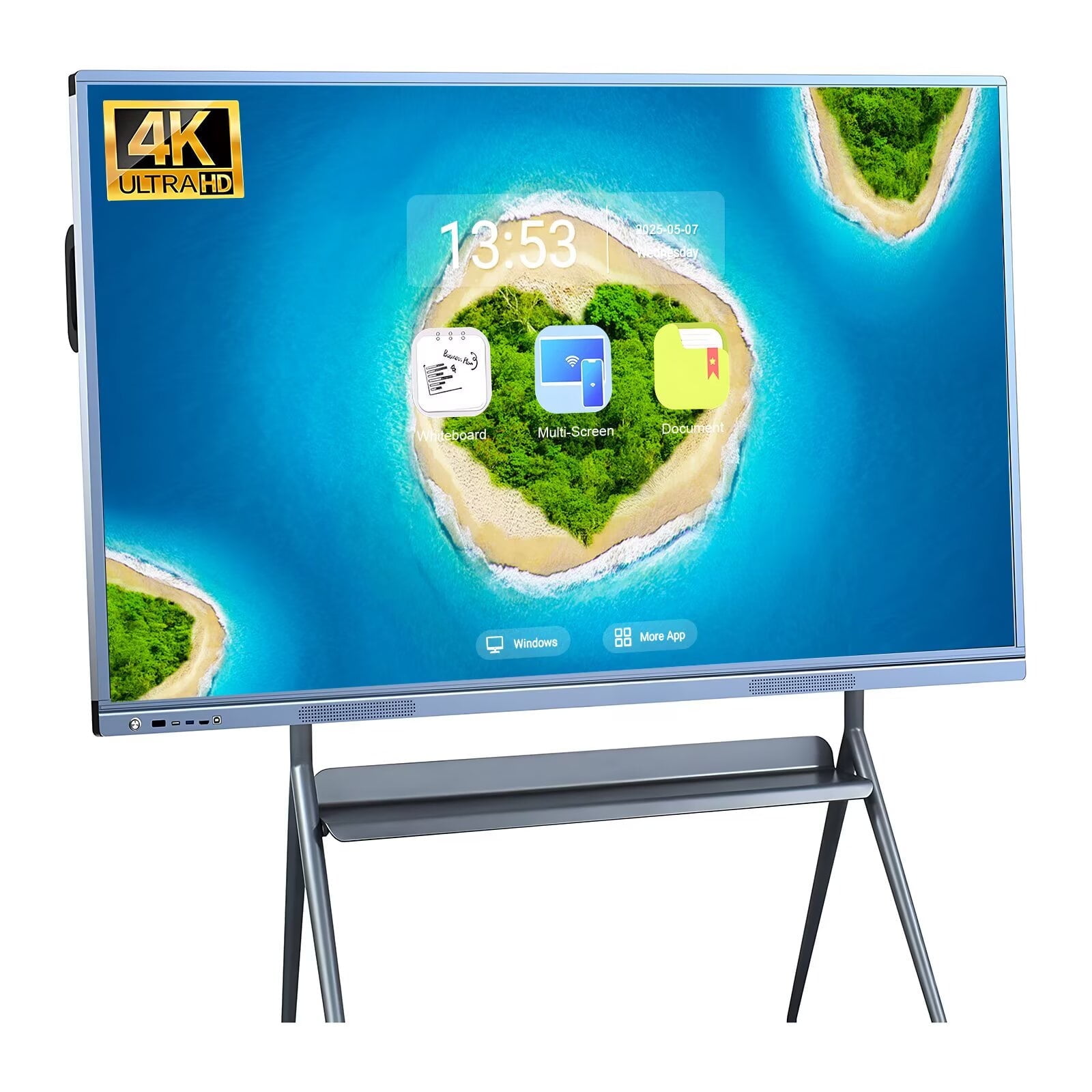 OmninexHub Smart Board 55" Interactive Whiteboard for Office, Digital ...