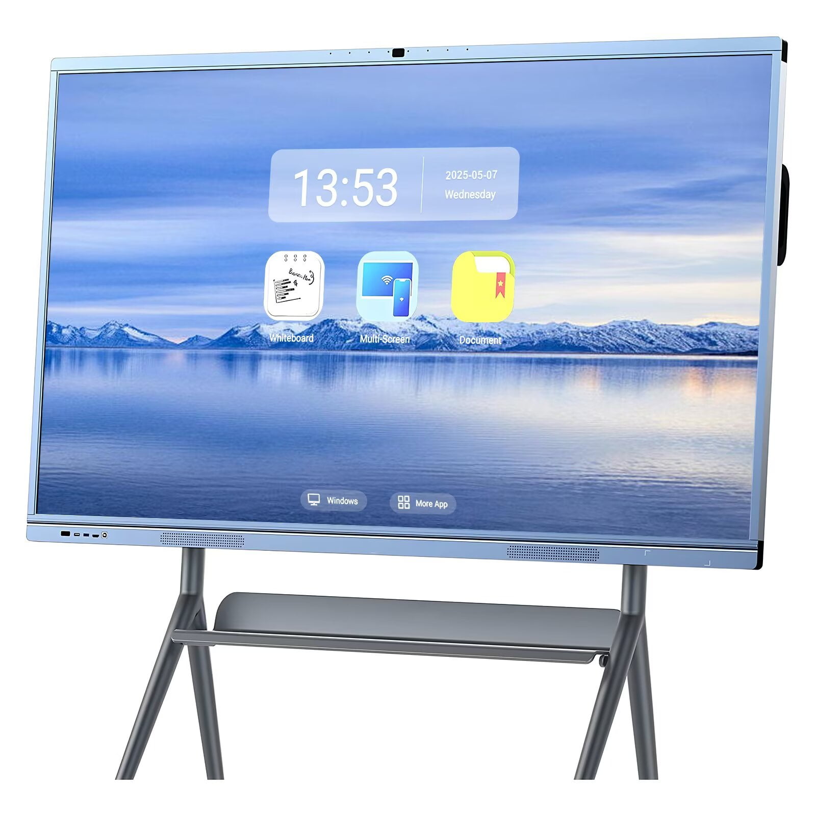 OmninexHub Smart Board, 65 Inch 4K Uhd Digital Electronic Interactive Whiteboard, Screen ...