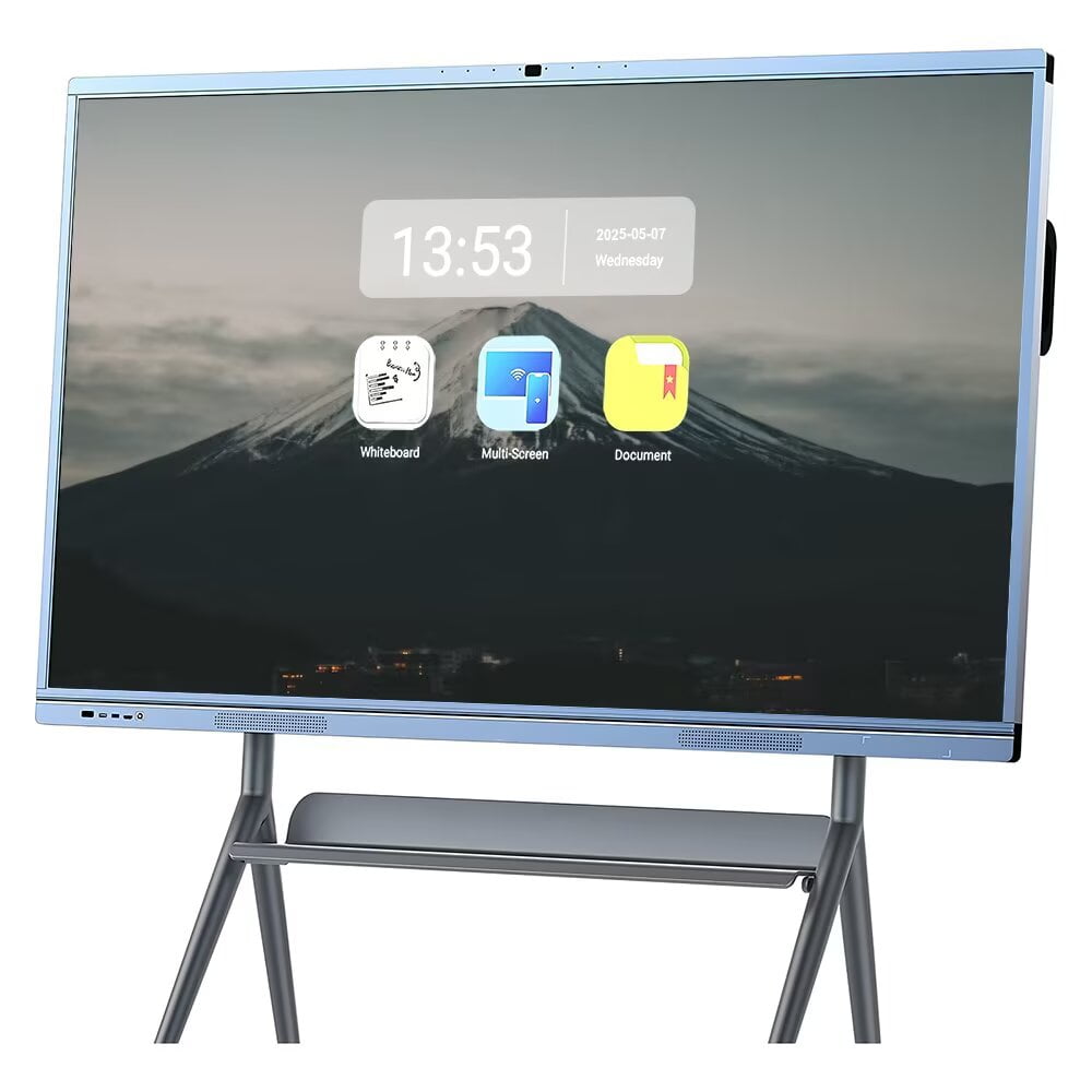 OmninexHub Smart Board 65 Inch, Boost Efficiency! All-in-One Interactive Whiteboard with Dual ...