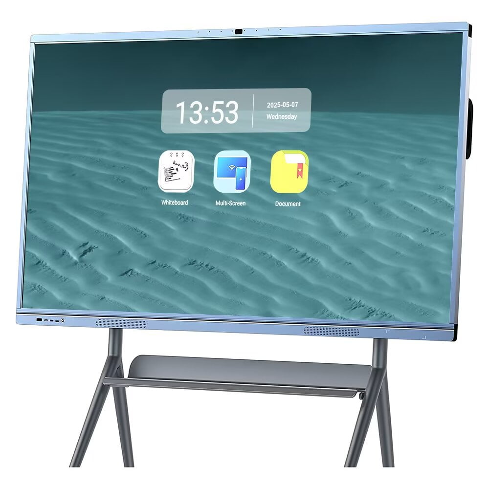 OmninexHub Smart Board 65 Inch Interactive Whiteboard All-in-One, Touch Screen Computer with ...